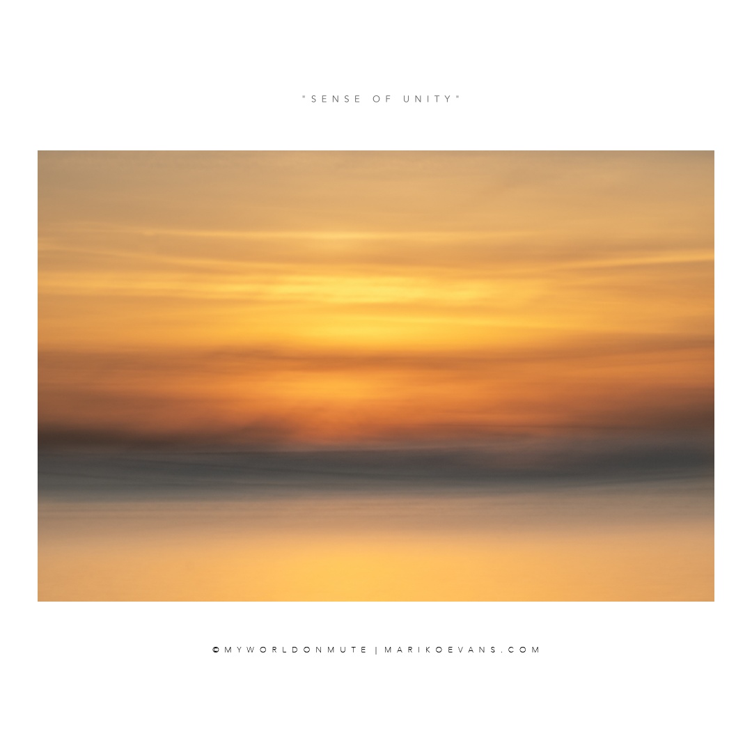 #921 – Sense of Unity – Abstract Seascape Photography | Mariko Evans ...